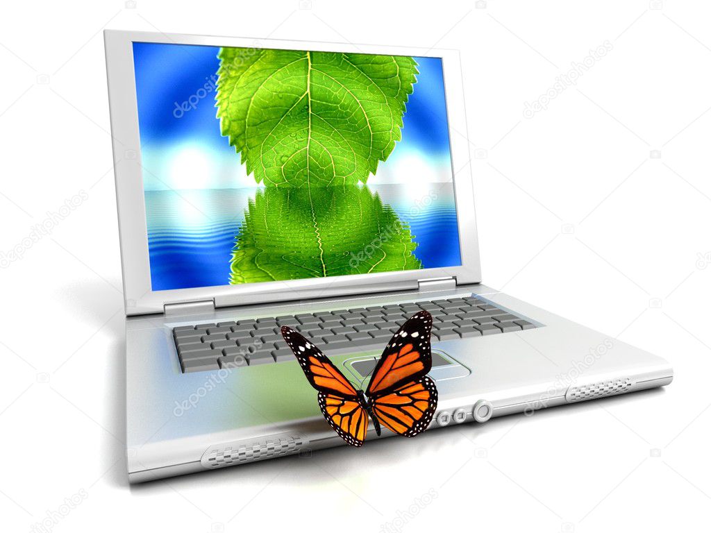 Laptop Stock Photo by ©ArchManStocker 13329107