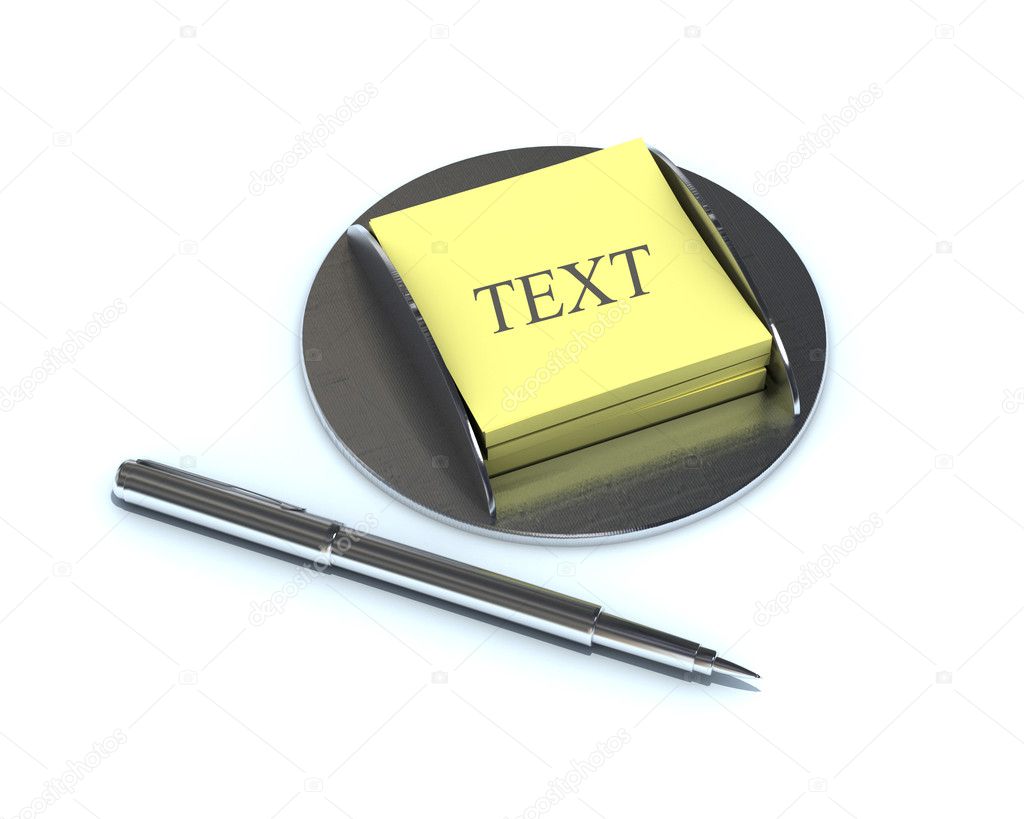 Note paper — Stock Photo © ArchManStocker #13329230