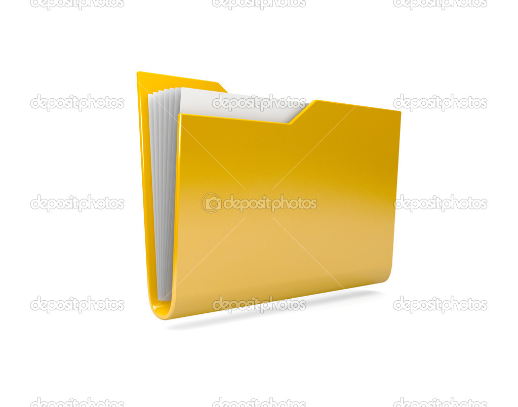Folder — Stock Photo © ArchManStocker #27865409