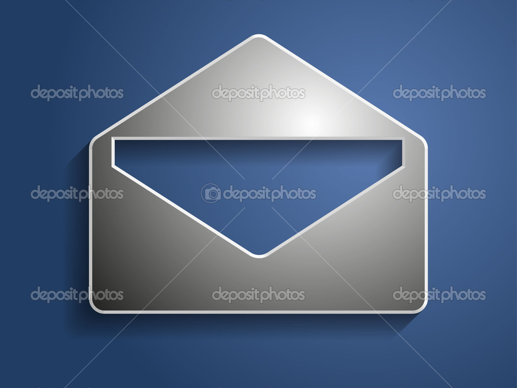 3d illustration of mail icon Stock Photo by ©ArchManStocker 40709385