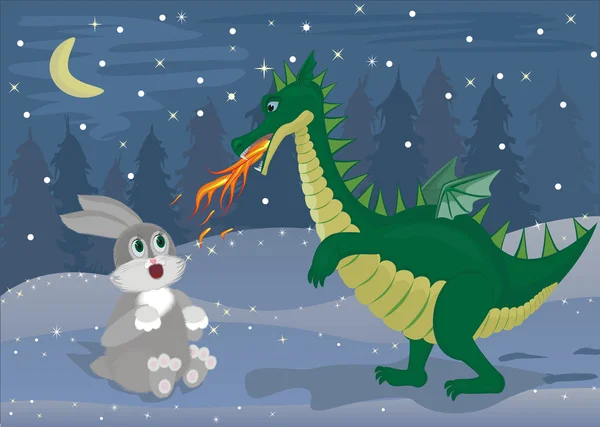 Lady dragon on fairy cave background Stock Vector Image by ©Dazdraperma ...