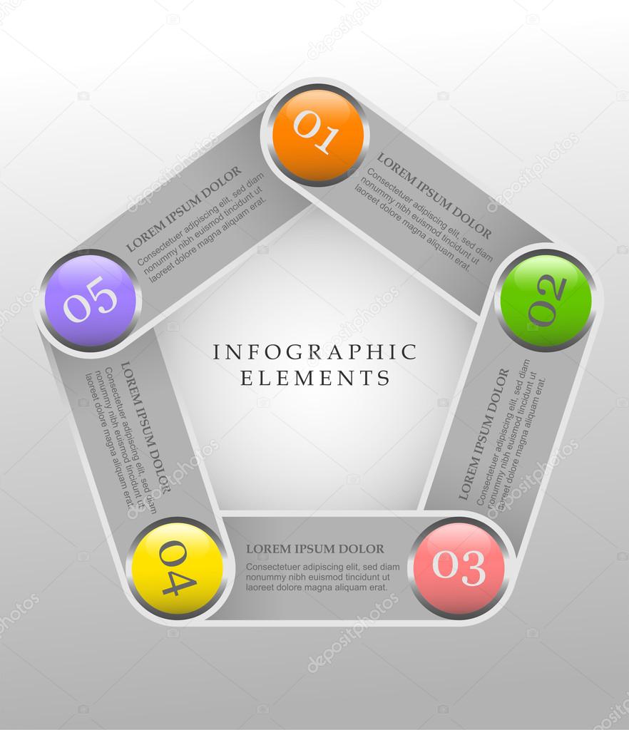 Pentagon design element — Stock Photo © snehitdesign #39587049