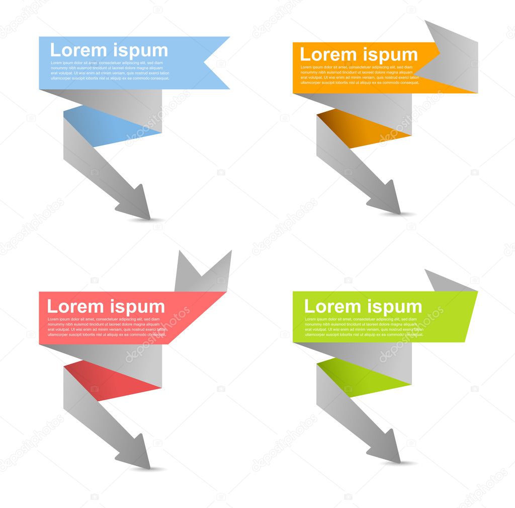 Arrow banners — Stock Photo © snehitdesign #39587091