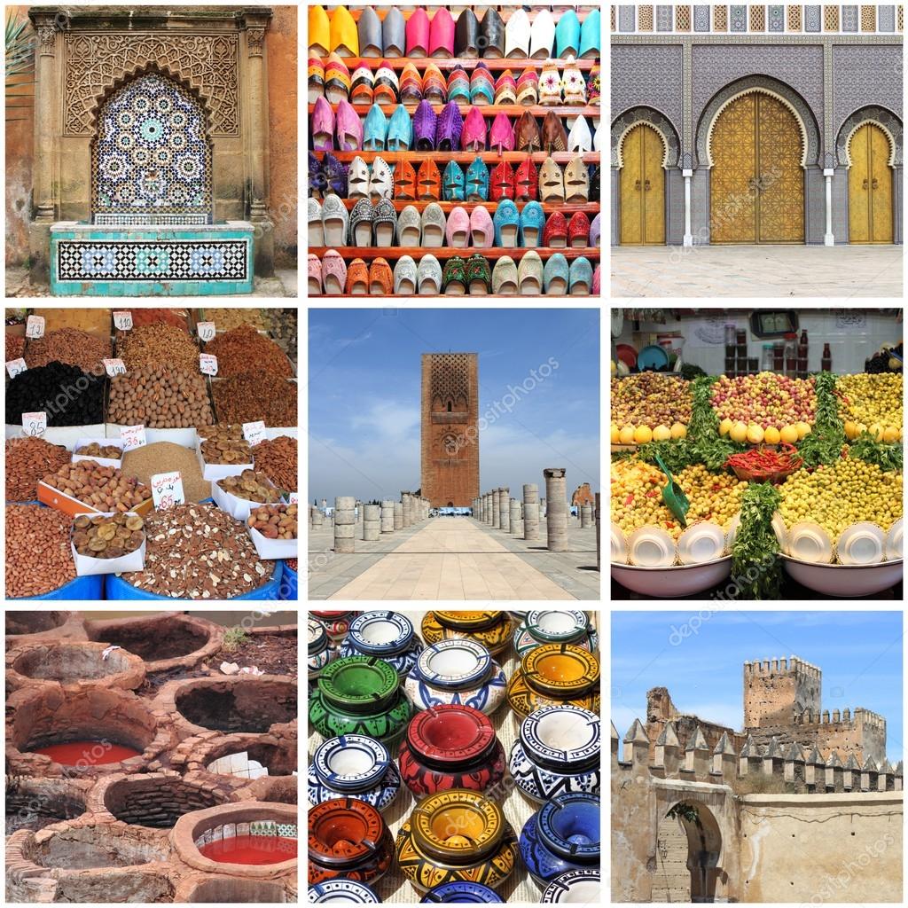 Morocco landmarks collage ⬇ Stock Photo, Image by © alessandro0770 ...
