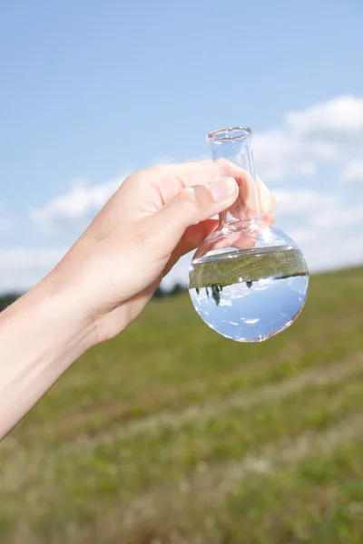 Water Purity Test, liquid in laboratory glassware Stock Photo by ©wasja ...