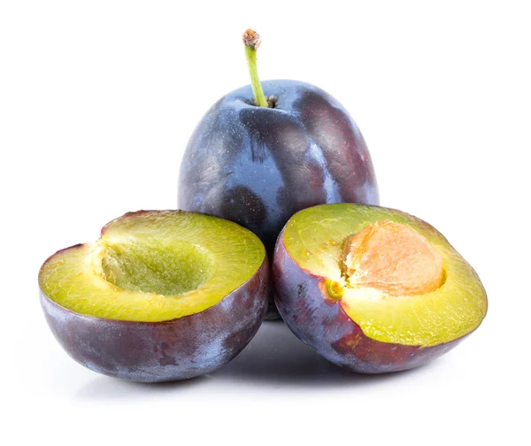 Plums on a white background — Stock Photo © Valentyn_Volkov #4297678