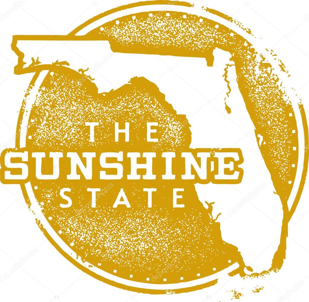 The Florida Sunshine State Logo