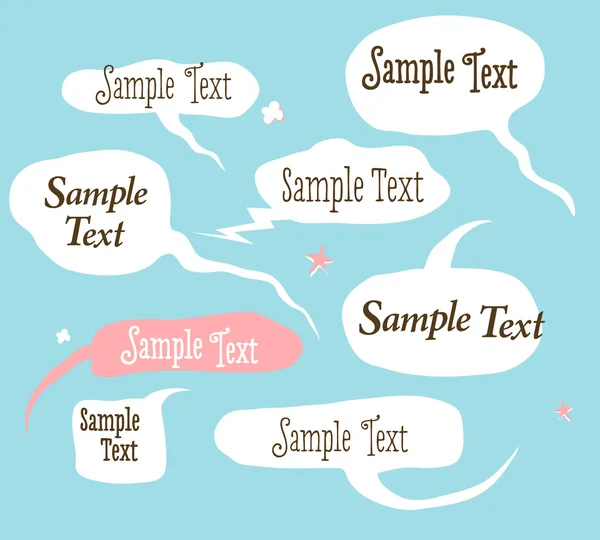 Hand draw speech bubbles — Stock Vector © dapoomll #11995266 Hand draw speech bubbles — Stock Vector © dapoomll #11995266
