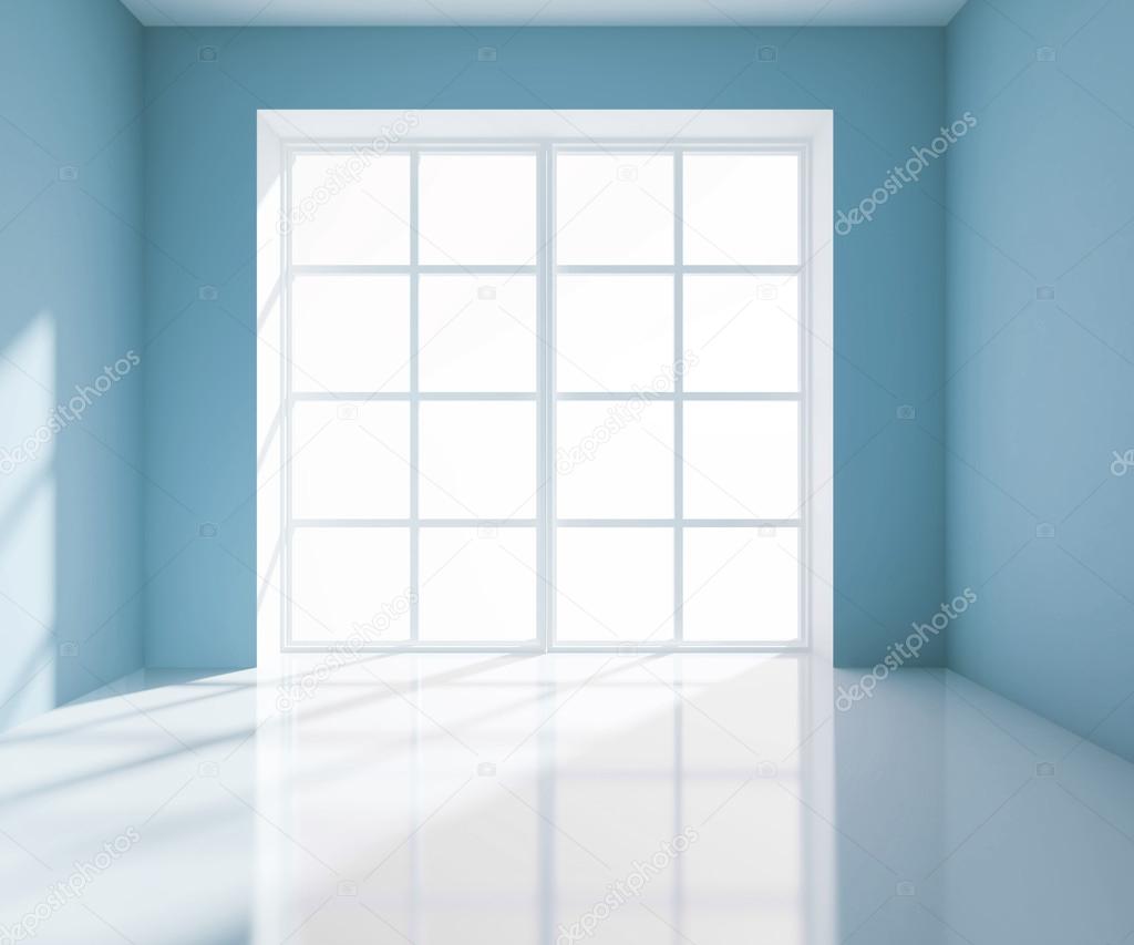 Blue room Stock Photo by ©peshkova 12548015