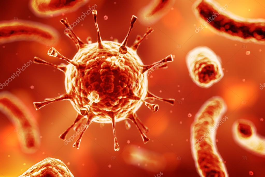 Virus closeup — Stock Photo © peshkova #12838119
