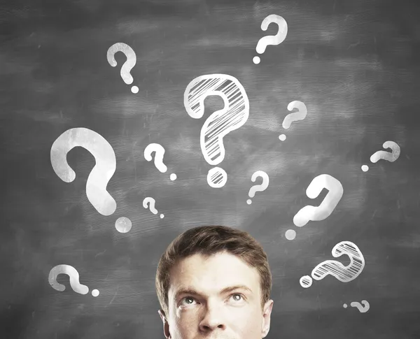 Question mark man Stock Photos, Royalty Free Question mark man Images ...