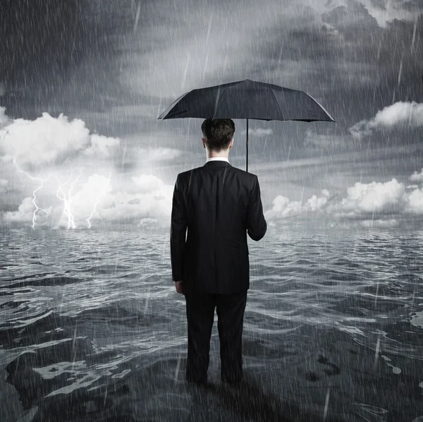 Man in storm Stock Photos, Royalty Free Man in storm Images ...