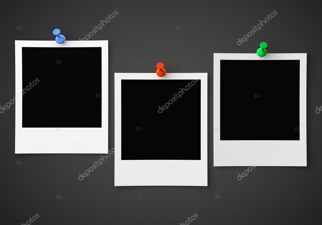 Blank photo pinned — Stock Photo © peshkova #22055365