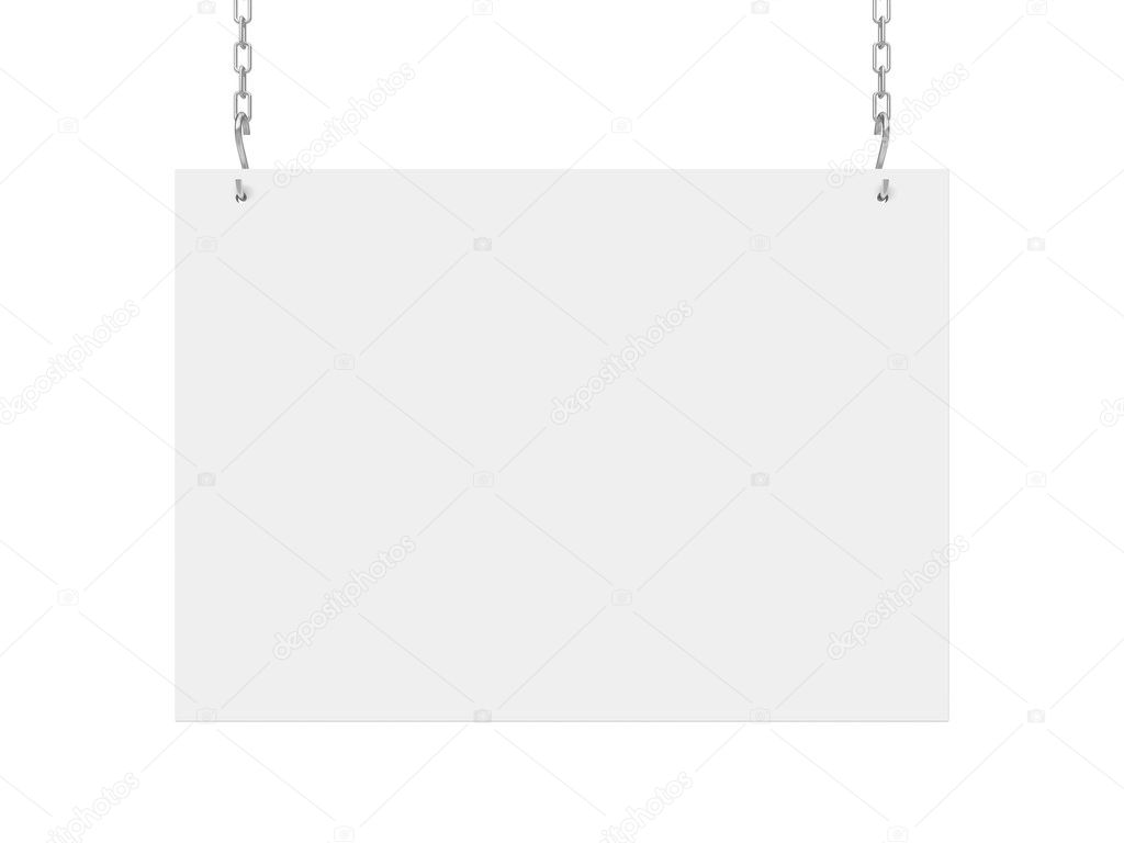 Paper hanging Stock Photo by ©peshkova 23177600