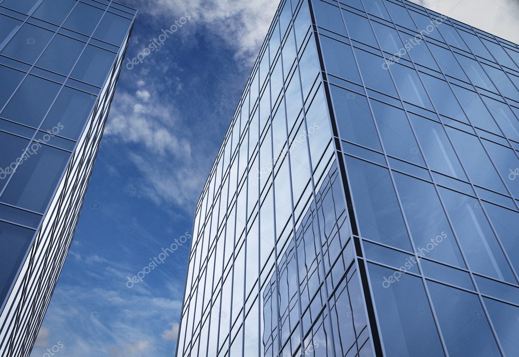 Two office buildings — Stock Photo © peshkova #26233623