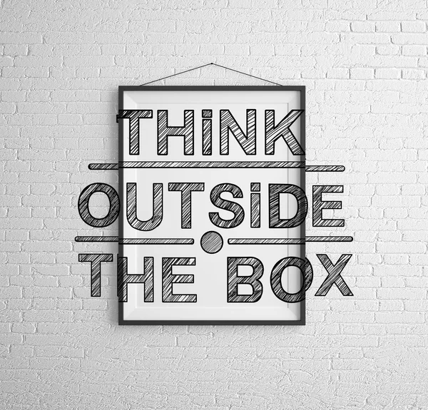 Think outside the box — Stock Photo © peshkova #29734569