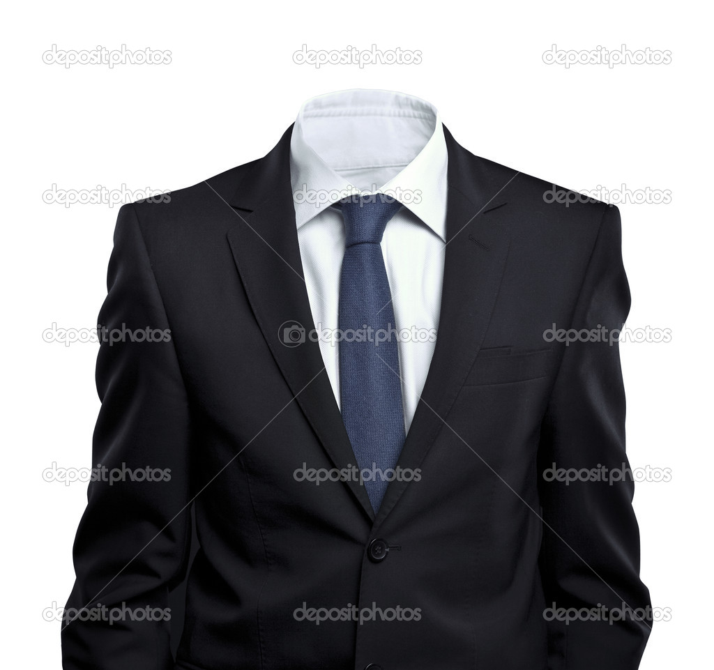 Businessman without head Stock Photo by ©peshkova 32360673