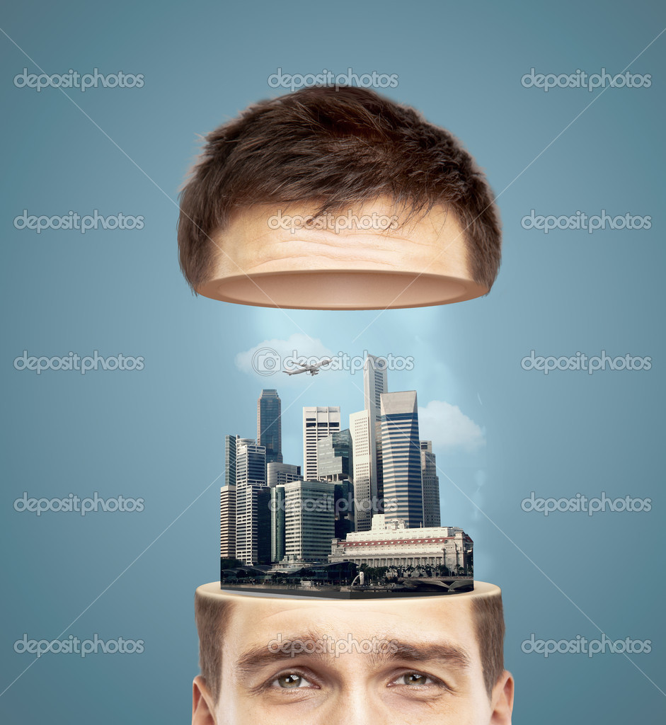Half head Stock Photo by ©peshkova 34651535