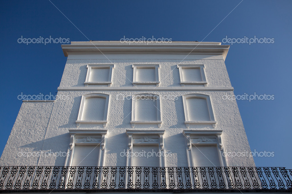White house without windows — Stock Photo © CaptureLight #34720193