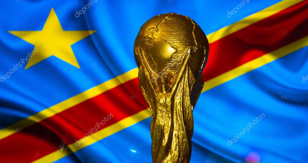6 de octubre de 2021 Kinshasa DR Congo. Copa Mundial de la FIFA en el ...