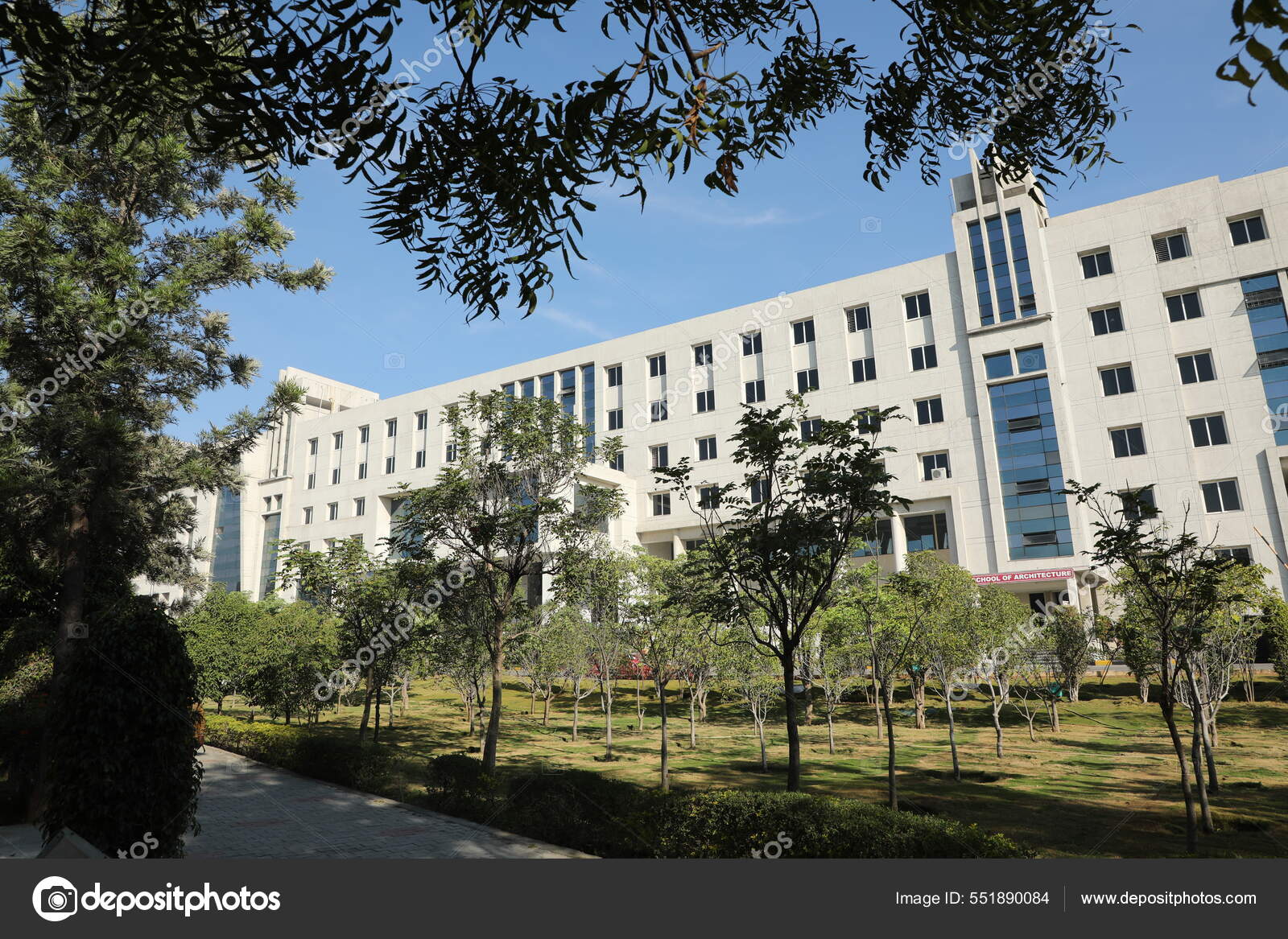 Exterior Collage Building — Stock Photo © rajastills #551890084