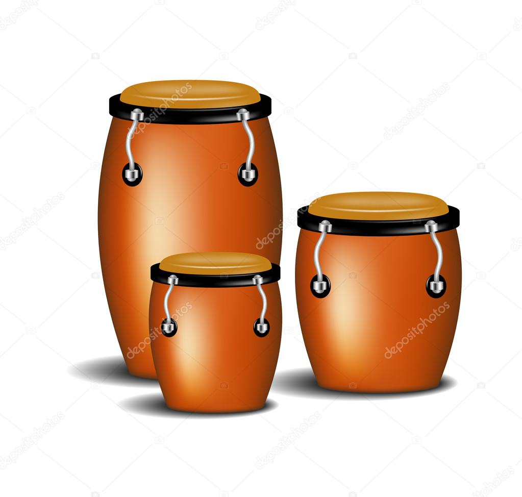 Congas band Stock Vector by ©Jirkapravda 25470919