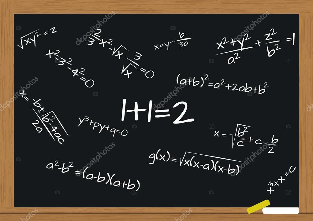 Formula math Stock Vector Image by ©Willypd #19584153