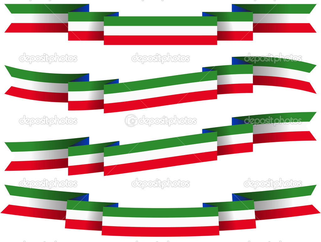 Italian ribbon Stock Vector Image by ©Willypd #43319451