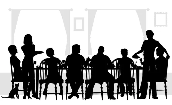 Group Dinner Clipart