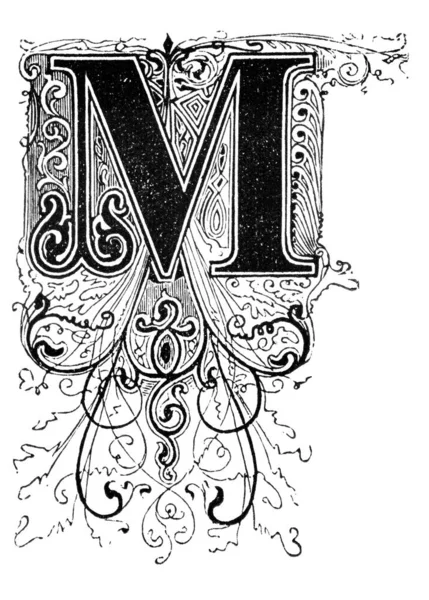 Fancy Capital Letter M
