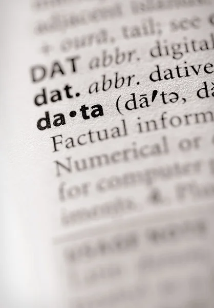Dictionary Series - Info: data - Stock Image - Everypixel