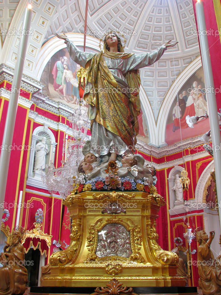 The Assumption of The Blessed Virgin Mary ⬇ Stock Photo, Image by ...