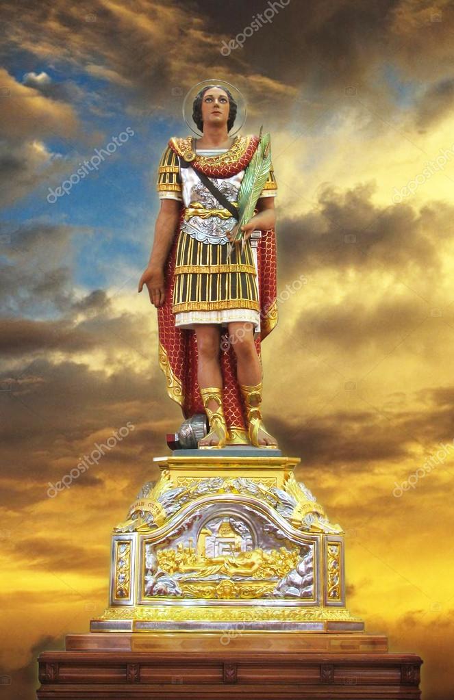 Saint Sebastian — Stock Photo #49019777