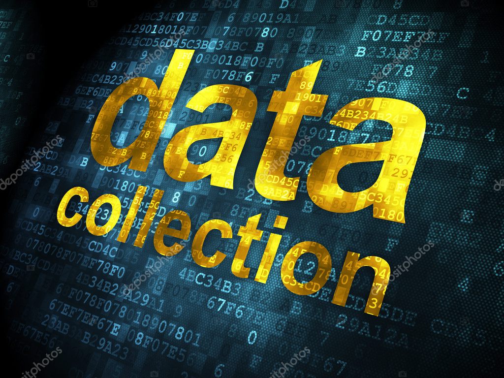 Information concept: Data Collection on digital background Stock Photo ...