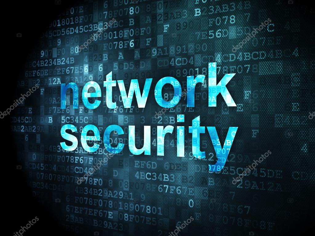 Privacy concept: Network Security on digital background Stock Photo by ...