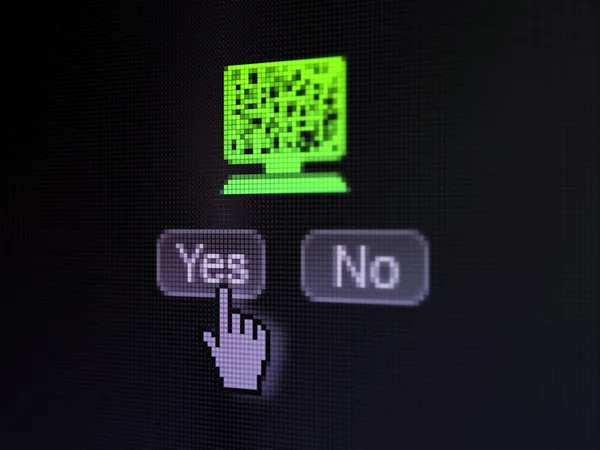 Computer code monitor Stock Photos, Royalty Free Computer code monitor ...