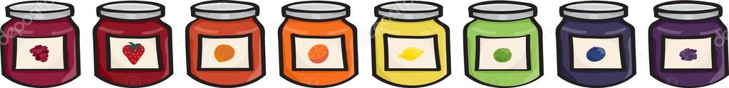 Cartoon Jam Set Stock Vector Image by ©theohrm #40355955