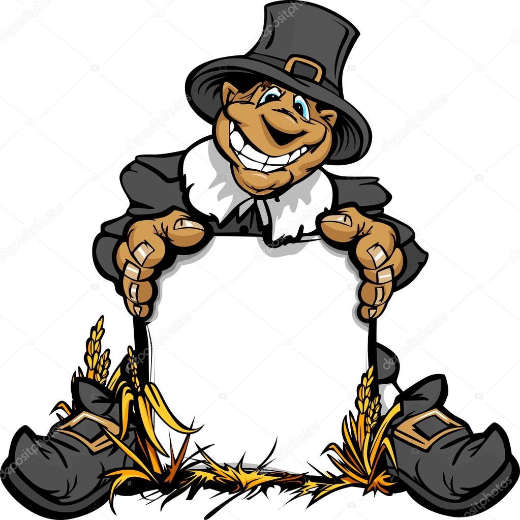 Sexy Pilgrim Clip Art