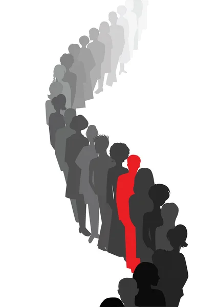 Long queue. People silhouettes Stock Vector Image by ©nataliashein ... Long queue. People silhouettes Stock Vector Image by ©nataliashein ...