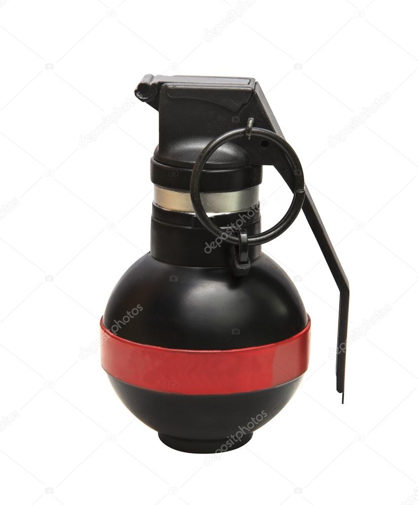 Hand grenade bomber isolated on white background Stock Photo by ...
