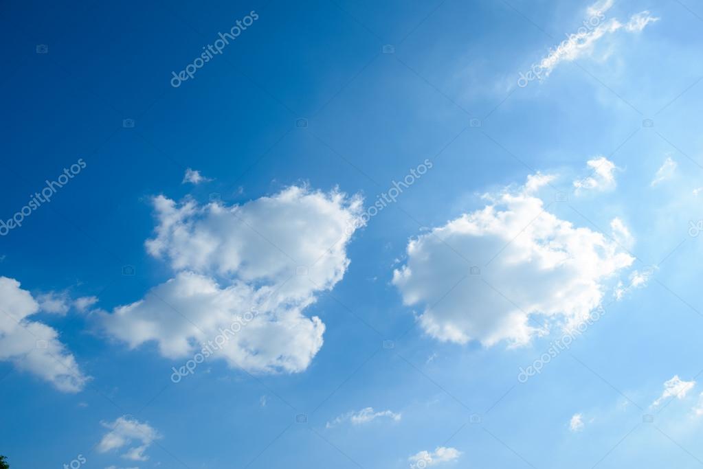 Beautiful blue sky with clouds Stock Photo by ©wuttichok 36666399