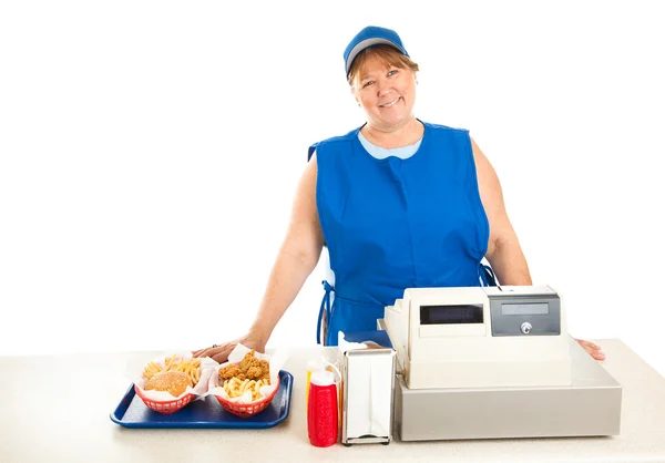 Fast food cashier Stock Photos, Royalty Free Fast food cashier Images ...