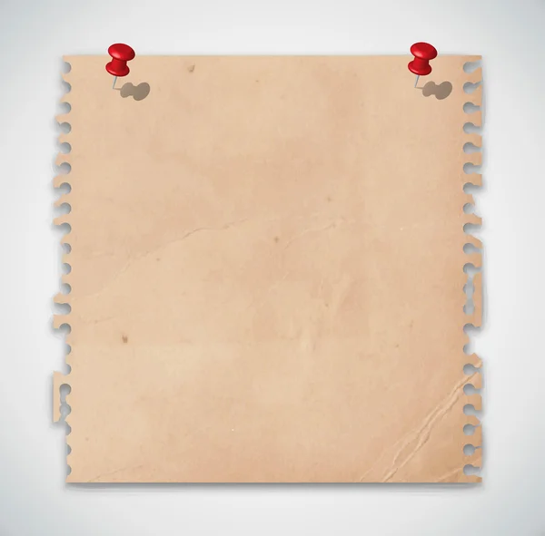 Blank Old Note Paper and Pencil Stock Vector Image by ©89studio #30805801