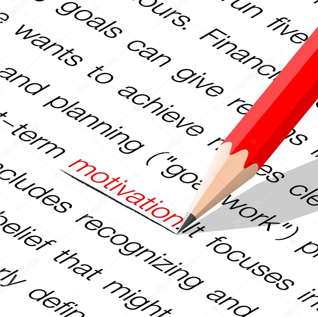 Motivation word Stock Vector Image by ©89studio #30805775