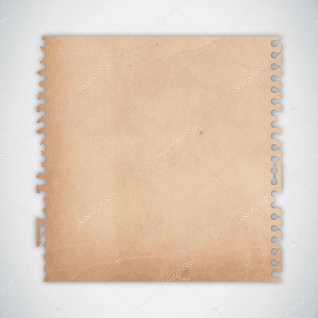 Torn Old Paper Texture