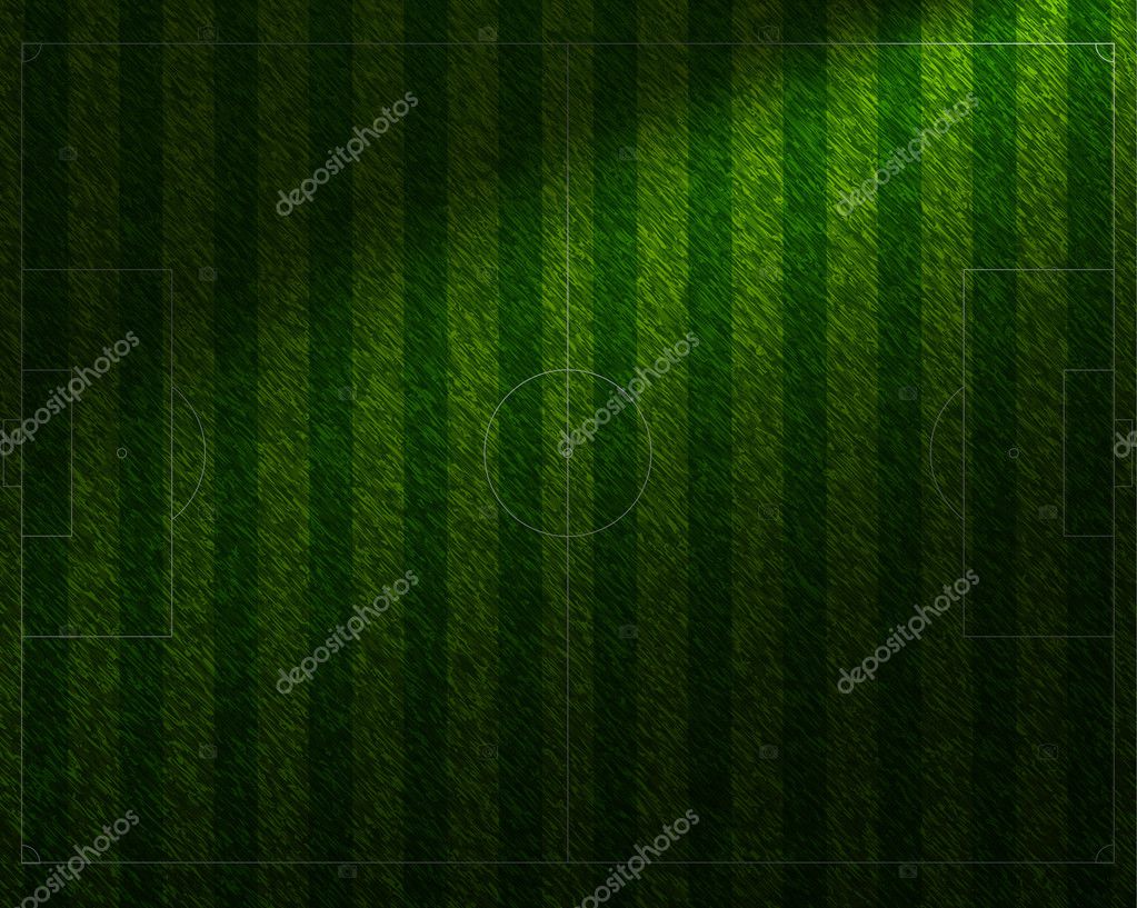 Football Grass Field with Diagonal Spotlight Stock Vector by ©89studio ...