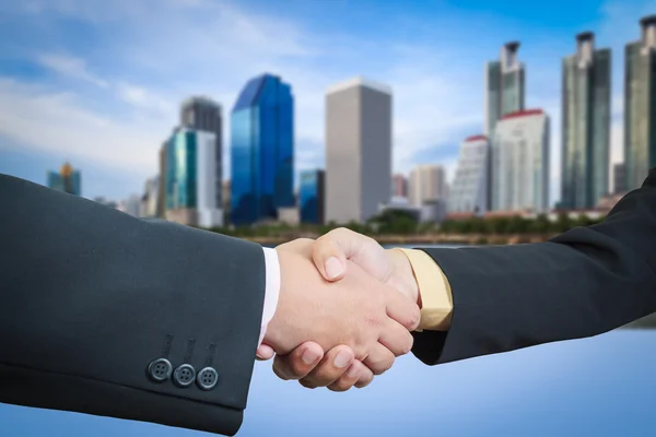 Image of handshaking of business partners — Stock Photo © pressmaster ...