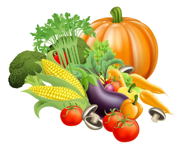 Vegetables Vector Art Stock Images | Depositphotos
