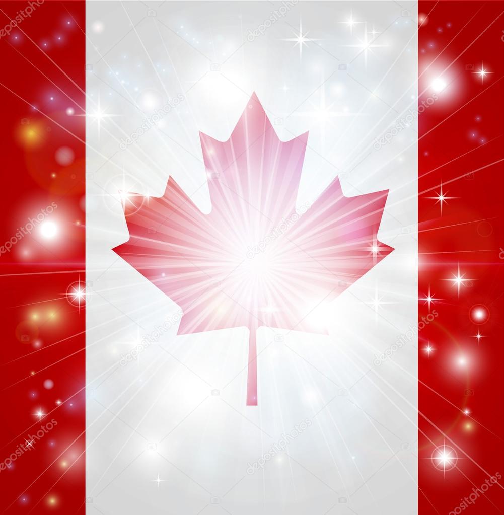Canadian flag background Stock Vector by ©Krisdog 17194585
