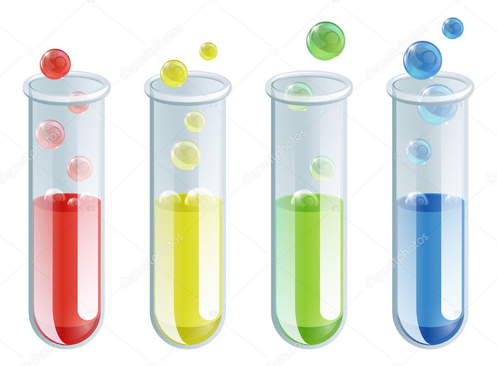Cartoon Test Tubes Stock Vector Image by ©Krisdog #30196151
